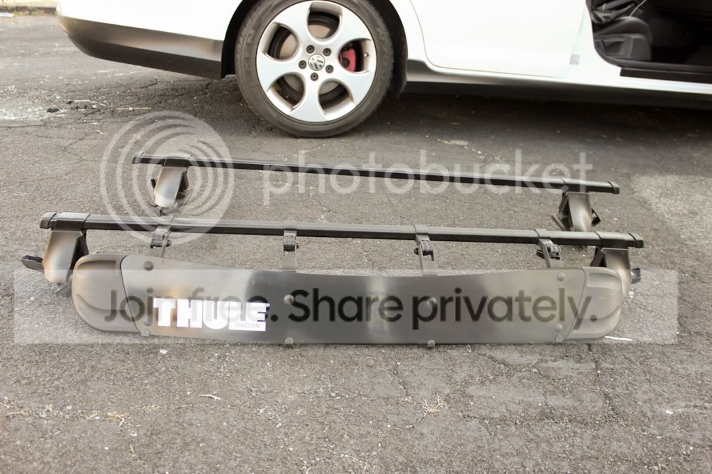 FS: thule rack 400XT with fairing | GOLFMKV.com - VW GTI Forum / VW ...
