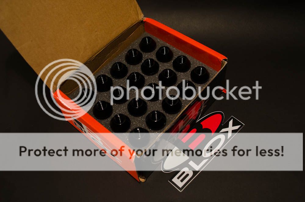 Wheels or Tyres: - Blox Lug Nuts Red Set & Black Set 20 Nuts Brand New ...